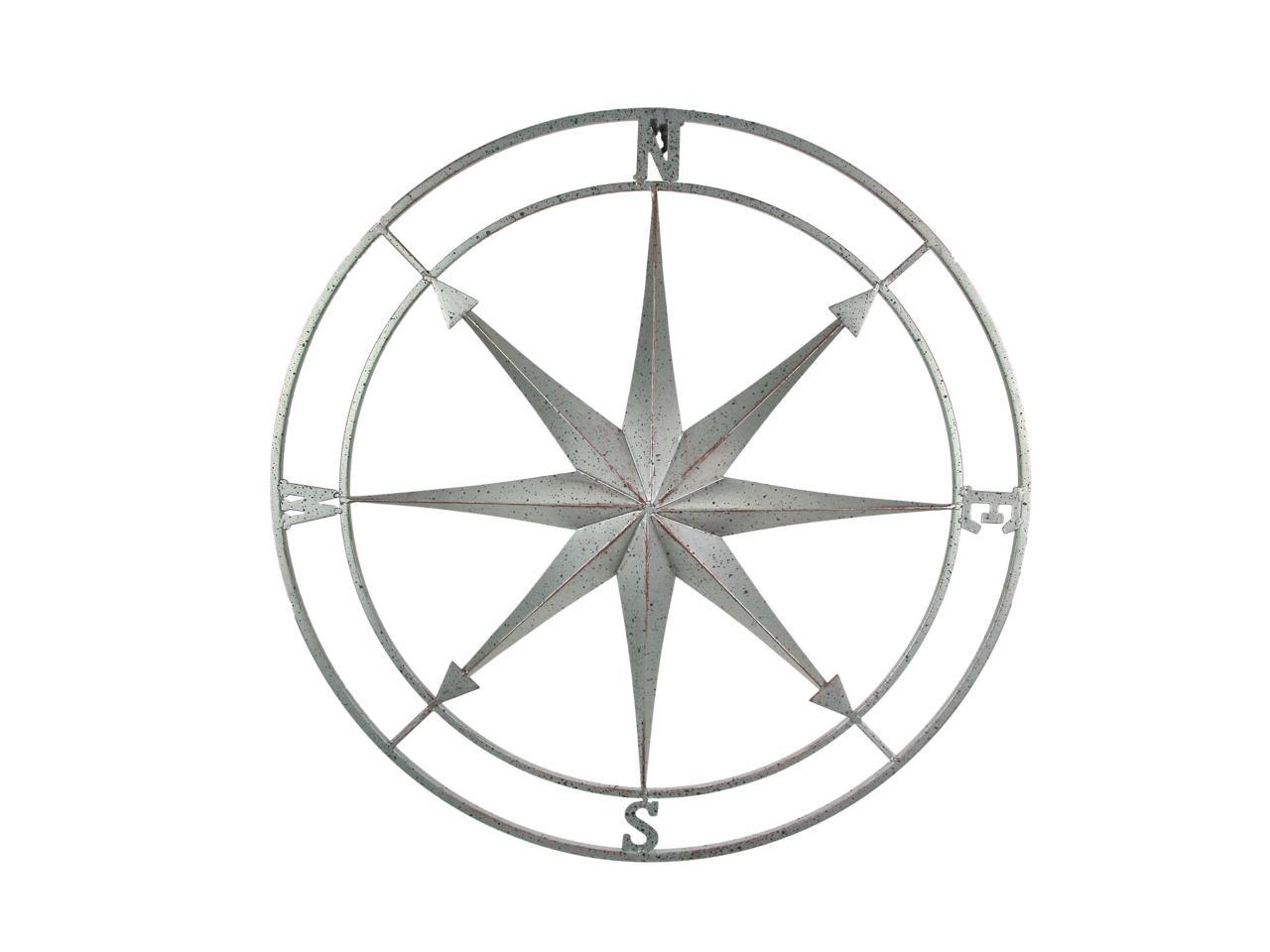 Large Compass Rose Tin Wall Decor – The Willows Day Spa & Gifts