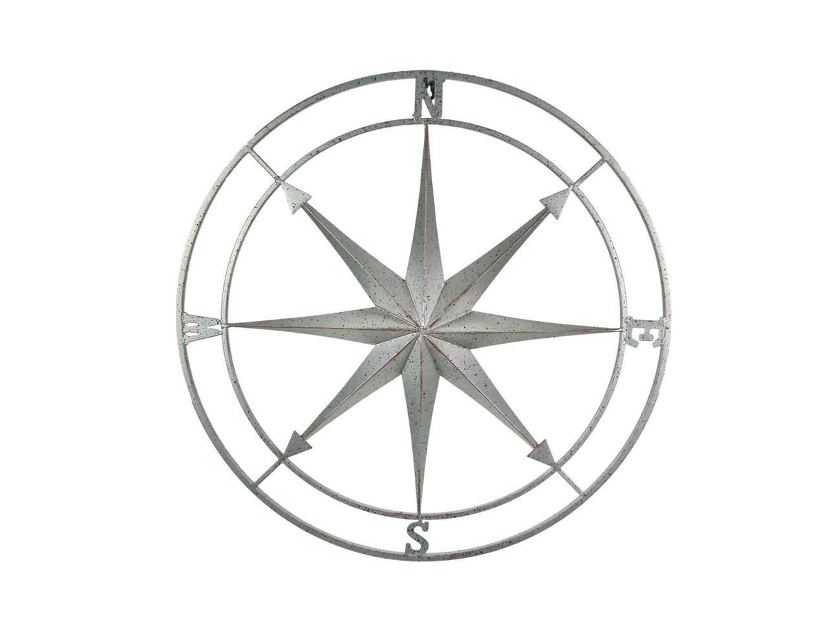 Large Compass Rose Tin Wall Decor – The Willows Day Spa & Gifts