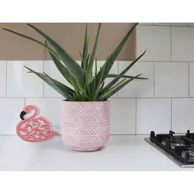 CAST IRON PINK FLAMINGO TRIVET – The Willows Day Spa & Gifts