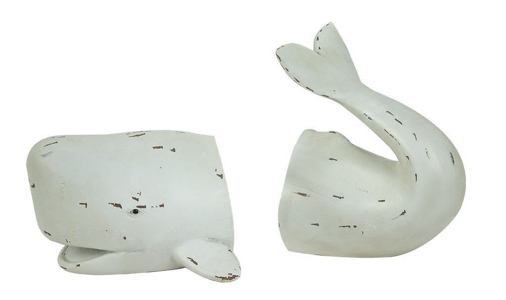 WHALE BOOKENDS – The Willows Day Spa & Gifts