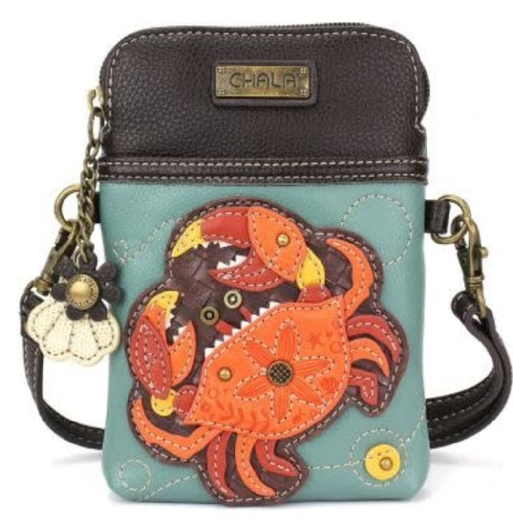 CHALA CRAB CELL PHONE CROSSBODY – The Willows Day Spa & Gifts